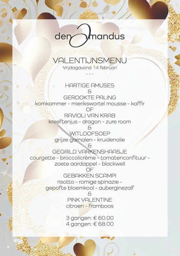 Menu - Den Amandus